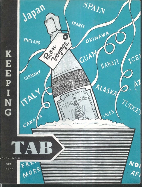 KEEPING TAB V12N4 Tyndall AFB Officers Wives Club Sweethearts Music Revue 4 1960 EUR 11,05 ...