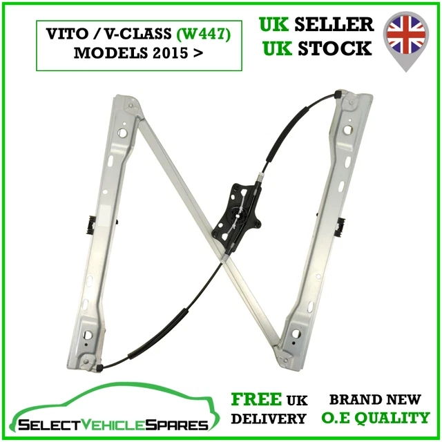 NEW MERCEDES VITO Van / V-Class W447 Drivers Front Right Window ...