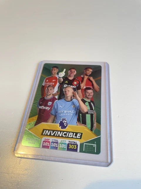 PANINI PREMIER LEAGUE 2024 2025 Invincible Emerald Trading Card £11.00 ...