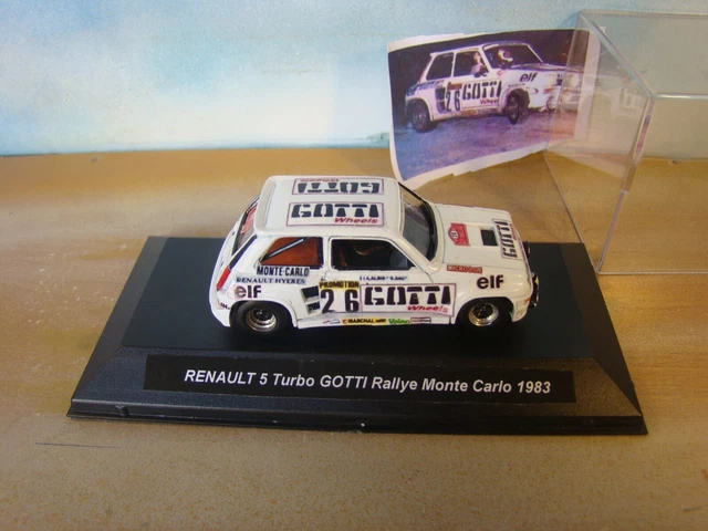 1/43 RENAULT 5 Turbo Gotti Rallye Monte Carlo 1984 Transformation EUR ...
