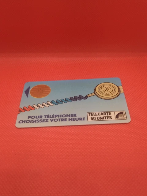 TELECARD CARTE TELEPHONIQUE Puce Ronde Card Phone 50Unites Choisisse ...