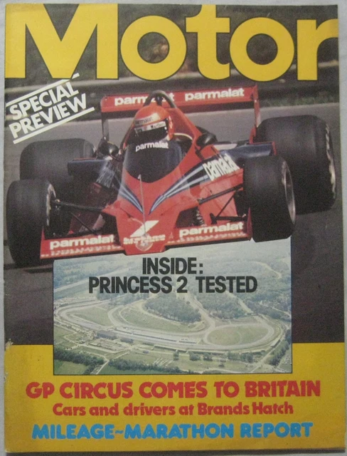 MOTOR MAGAZINE 15 July 1978 featuring Austin Morris Princess road test ...