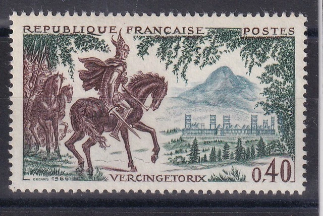 FRANCE ANNÉE 1966 Vercingétorix N°1495** réf 6959 EUR 0,50 - PicClick FR