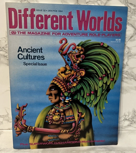 DIFFERENT WORLDS MAGAZINE: Issue # 32 Jan/Feb 1984 £8.07 - PicClick UK