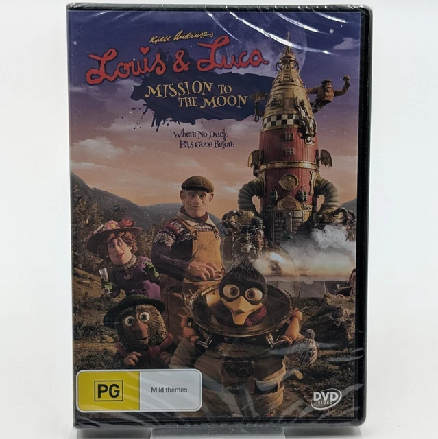LOUIS & LUCA Mission To The Moon DVD 2018 Family Animation Movie Brand ...
