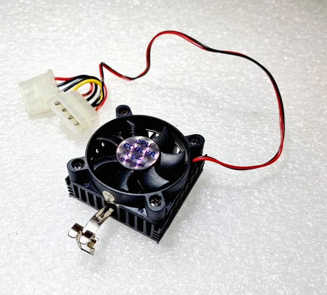VINTAGE CPU FAN & Heatsink Cooler Socket 7 and Socket 370 $9.99 - PicClick