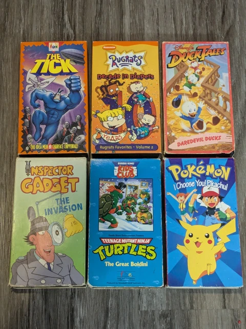 VINTAGE '90S AND '80s Cartoon VHS Lot £14.26 - PicClick UK