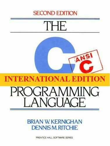 SCHNELLER VERSAND - C-Programmiersprache von Brian Kernighan, 2 ...