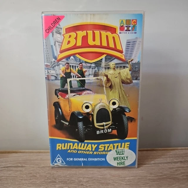 BRUM RUNAWAY STATUE ABC Kids VHS TESTED $25.00 - PicClick AU