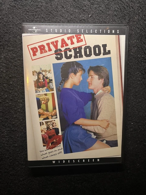 PRIVATE SCHOOL DVD 1983 Rare Phoebe Cates Sylvia Kristel Matthew Modine ...