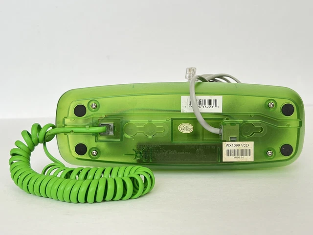 RETRO CONAIR CORDED Landline Phone Transparent Green See Through Y2k 00s £38.35 - PicClick UK