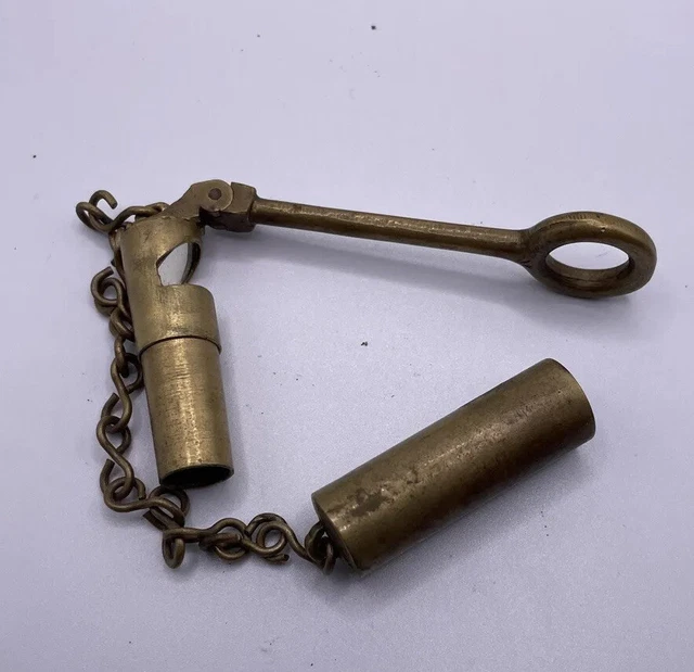 VINTAGE WW1 BRASS Vickers Machine Gun Bore Viewer Breech Inspection ...
