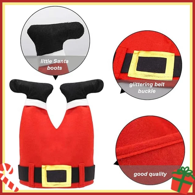 DOMESTAR CHRISTMAS HAT, Funny Hat Novelty Santa Crazy Hats Elf Red £15. ...