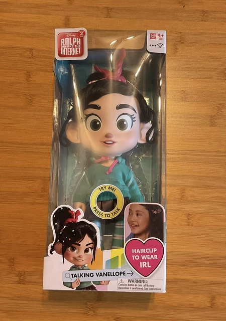 TALKING VANELLOPE DOLL Disney Wreck It Ralph Breaks The Internet Figure ...