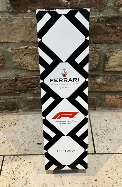 FERRARI OFFICIAL SPARKLING Wine Of Formula 1 Presention Box/Empty £5.00 ...