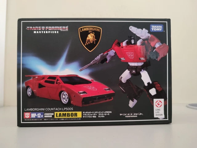 TRANSFORMERS CYBERTRON WARRIOR Lamborghini Countach Lp500S Mp-12 ...