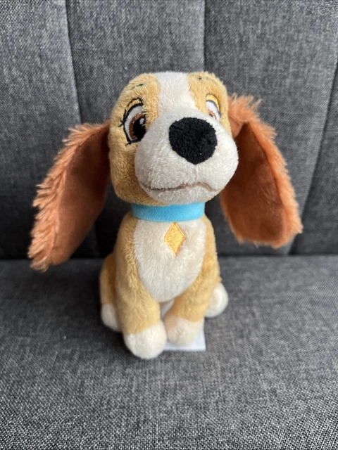DISNEY LADY DOG from Lady and the Tramp teddy toy 6” £7.99 - PicClick UK