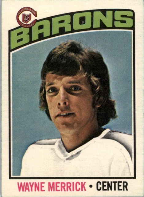 1976-77 O-PEE-CHEE HOCKEY #18 Wayne Merrick Cleveland Barons EUR 2,46 ...