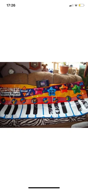 HAMLEYS GIGANTIC PIANO Keyboard Play Mat Kids Music Toy Girl Or Boy ...