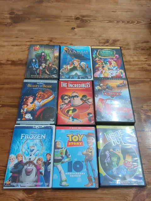 LOT OF 9 WALT DISNEY DISC DVD FILM COLLECTION etc. £11.78 - PicClick UK