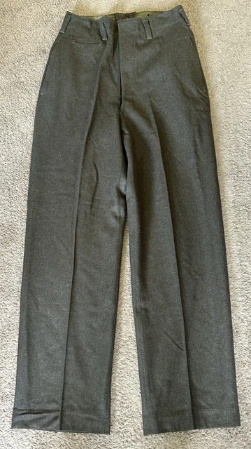 WW2 USMC US Marines Wool Pants Green *See Photos For Measurements* £45. ...