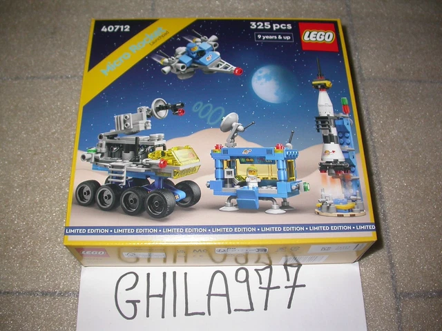 LEGO 40712 MICRO Rocket Launchpad Limited Edition Gwp 2024 Nuovo E ...