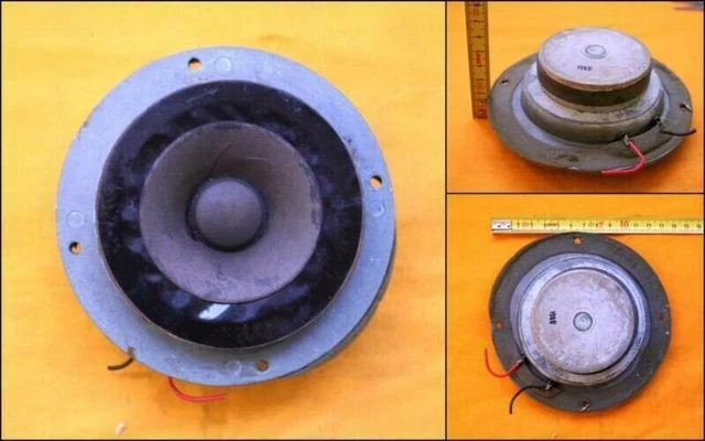 VINTAGE 6164 ROUND Tweeter Speaker Driver $10.00 - PicClick AU