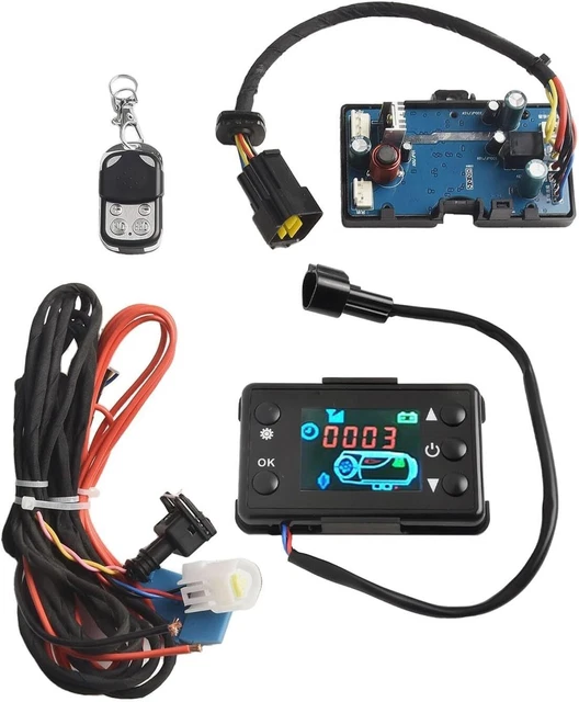 12V DIESEL-HEIZUNG LCD-MONITOR Schalter Controller Motherboard ...