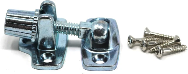FIXTE SASH WINDOW Fastener Lever Lock Twist Arm Catch Bright Zinc ...
