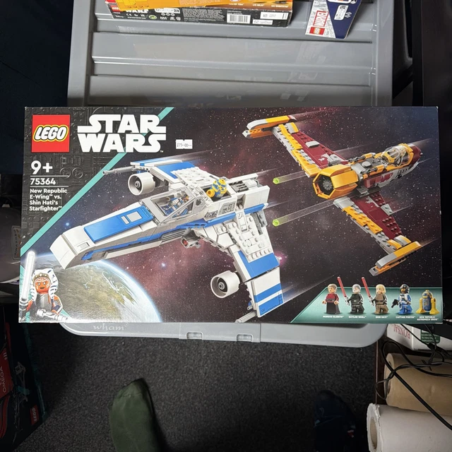 LEGO STAR WARS: New Republic E-Wing Vs. Shin Hati S Starfighter (75364 ...