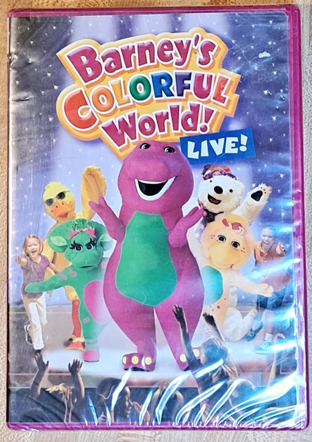 NEW! BARNEY'S Colorful World! Live DVD-Rare Vintage SEALED !! £36.28 ...