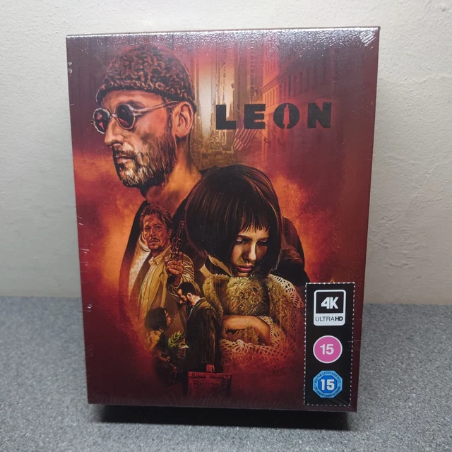 LEON - ZAVVI Collector's Limited Edition 4K & Blu Ray Steelbook - NEW & SEALED. £59.99 - PicClick UK