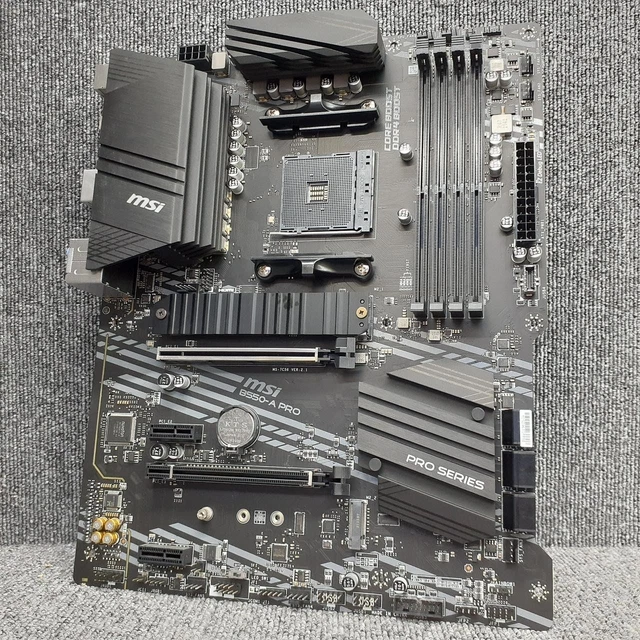 MSI B550-A PRO ATX Motherboard B550 Chipset Large Heatsink Used £154.27 ...