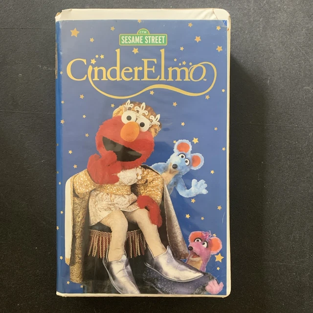 SESAME STREET CINDERELMO (VHS,2000) Clamshell Case £7.10 - PicClick UK