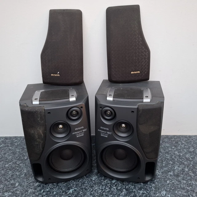 AIWA SX-ANV900 PAIR Of Speakers - VERY TATTY But Fully Working - See ...