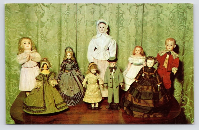 1950S~RICHMOND VIRGINIA VA~VALENTINE Museum~Creepy Porcelain Dolls~VTG ...