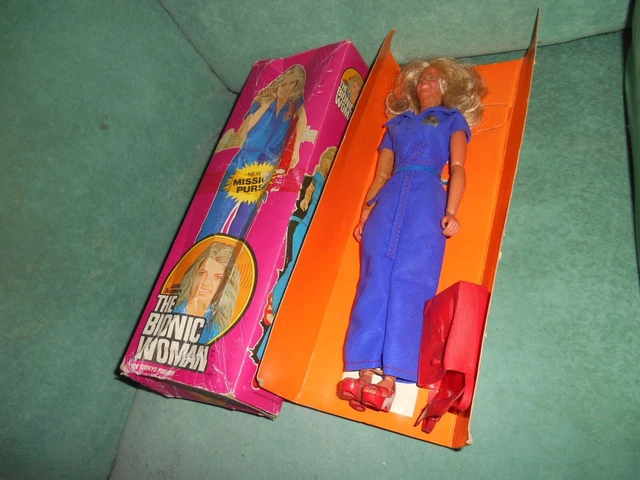 THE BIONIC WOMAN Super Jaimie Kenner En Boite Generation Goldorak Big ...