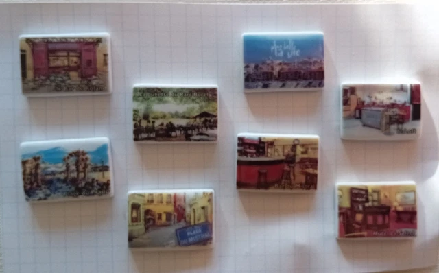 SERIE COMPLETE DE 8 feves plus belle la vie 2012 prime EUR 6,50 - PicClick FR