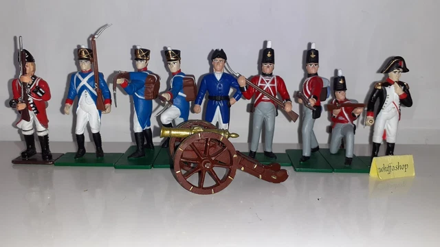 BLUE BOX NAPOLEONIC wars waterloo 1:32 french Wellington Marine ...