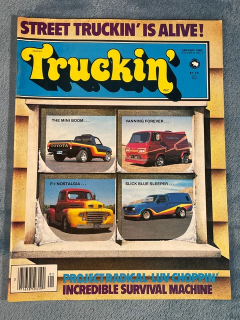VINTAGE TRUCKIN MAGAZINE Volume 6 Number. 1 1980 Source Interlink ...
