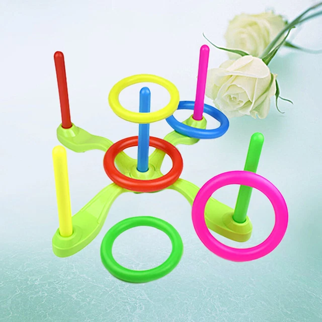THROWING RINGS FOR kids Ring Toss Game Set Throwing Ring Develops Your ...