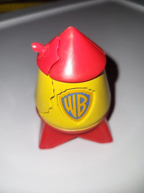 VINTAGE ANIMANIACS WB Rocket Ship Toy Figure McDonald's Warner Bros 3 ...