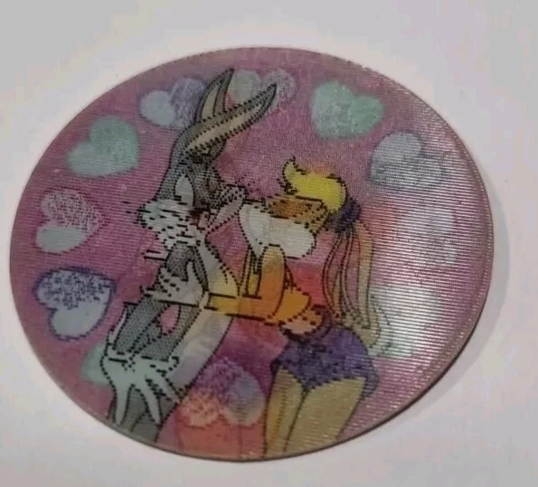 SPACE JAM TAZOS 1996 Limited Edition Number 72 Bugs And Lola Pre-owned ...