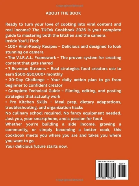 TIK TOK COOKBOOK 2026: The Ultimate Guide To Viral Recipes, Cooking ...