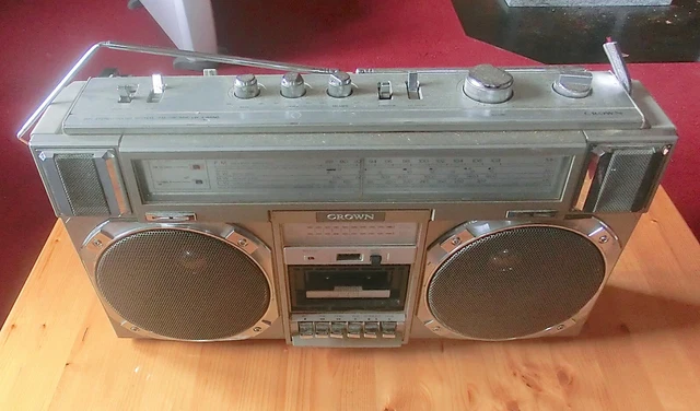 CROWN CSC-950-L CSC 950 L Ghettoblaster Boombox Radiorecorder Stereo ...