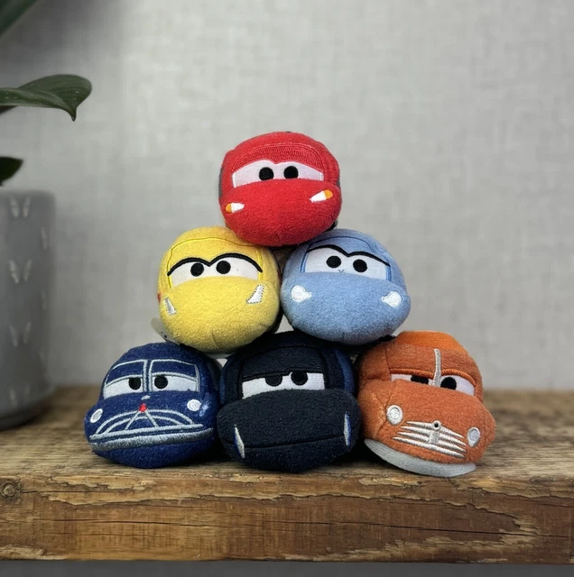 DISNEY TSUM TSUM Cars 3 Bundle - Pixars Cars Lightning McQueen Bundle ...