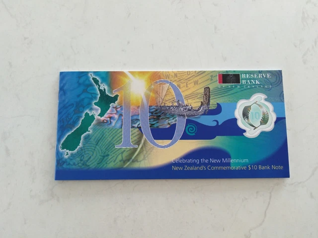 NEW ZEALAND'S COMMEMORATIVE $10 Bank Note Presentation Pack $99.00 ...
