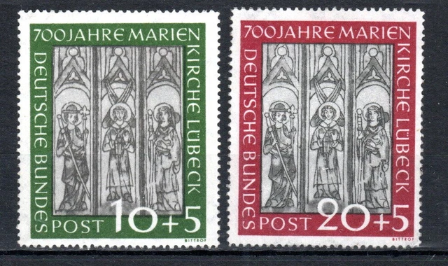 GERMAN FEDERAL REPUBLIC - West Germany 1951 Charity set SG 1065-66 MNH ...
