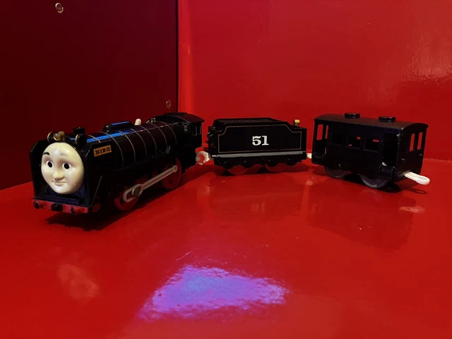TOMY HIRO & Black Caboose Trackmaster Thomas & Friends Motorised ...