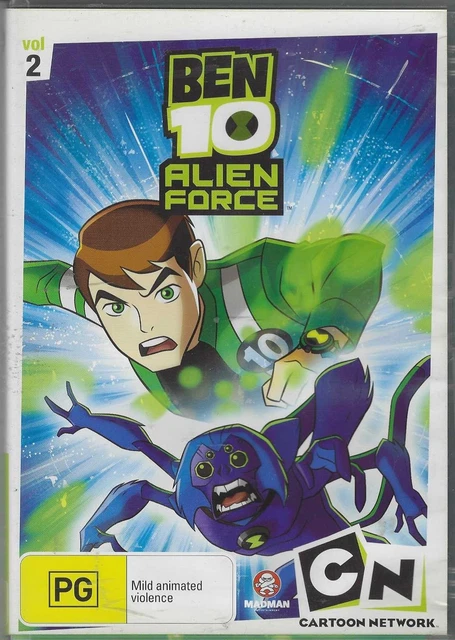 BEN 10-ALIEN FORCE : Vol 2 (DVD, 2008)*** $4.99 - PicClick AU